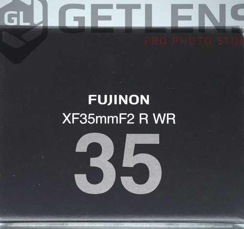 Fujifilm XF 35mm f/2 R WR X-Mount Black