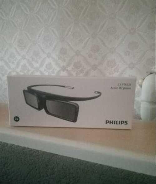 Philips 2X PTA529 Active 3D glasses