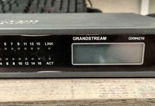 Voip шлюз grandstream gxw4216