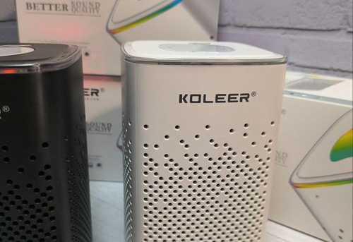 Блютуз колонка koleer USB Bluetooth AUX mikroSD