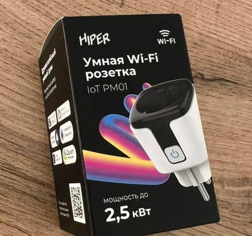 Умная розетка hiper iot pm01