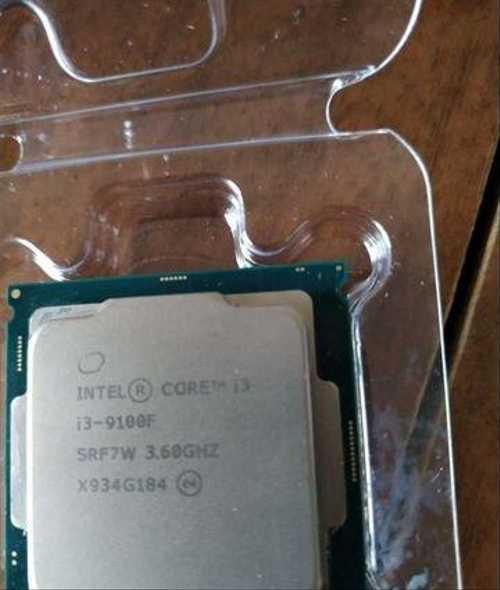 Intel Core i3 9100f box