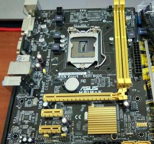 Материнская плата сокет LGA 1150 Asus H81M-K