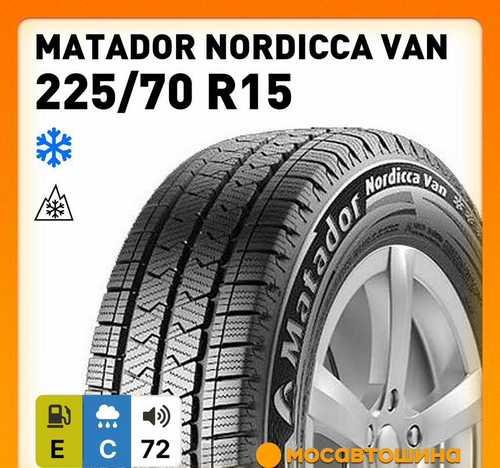 Matador MPS 520 Nordicca Van M+S 225/70 R15C 112R