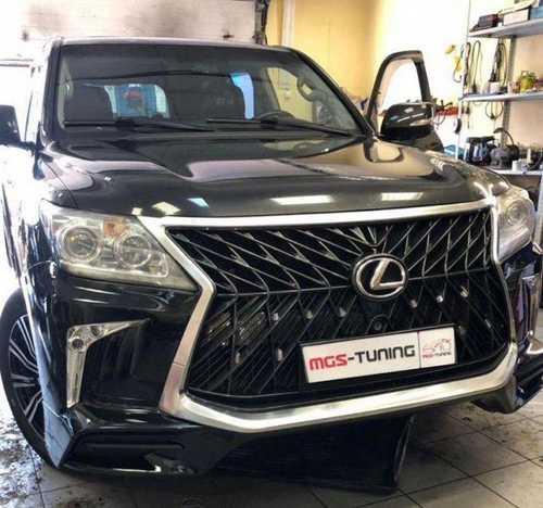 Передний бампер Lexus LX 570 Superior 07-12 гг