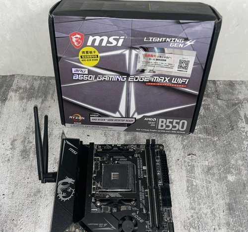 Материнская плата b550i msi gaming edge max wifi