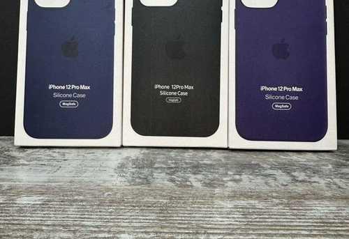 Чехол Silicone case c Magsafe iPhone 12 pro max