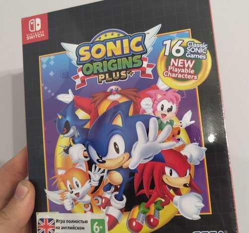 Sonic Origins Plus nintendo switch