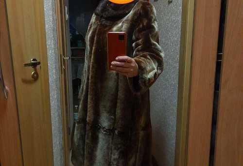 Мутоновая шуба