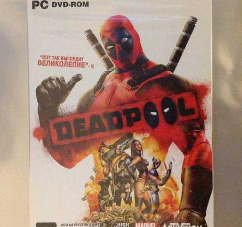 Deadpool DVD-BOX Запечатан Steam