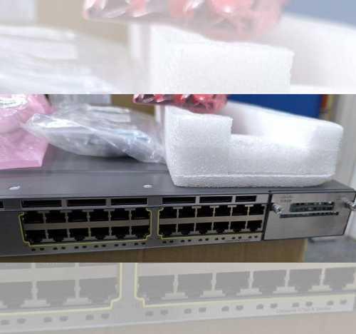 Коммутатор Cisco Catalyst WS-C3750X-24T-L Новый