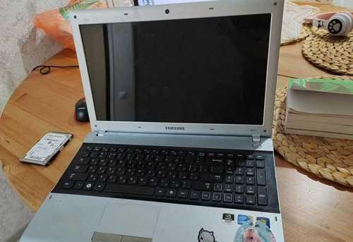 Ноутбук на запчасти Samsung rv 511