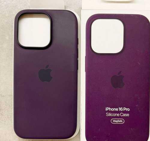 Apple silicone case iPhone 16 pro