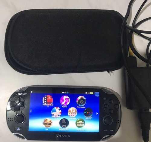 Sony psp vita чёрная