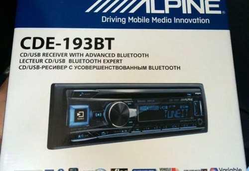 Alpine cde 193bt