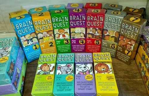 Brain Quest. Английские карточки 2+
