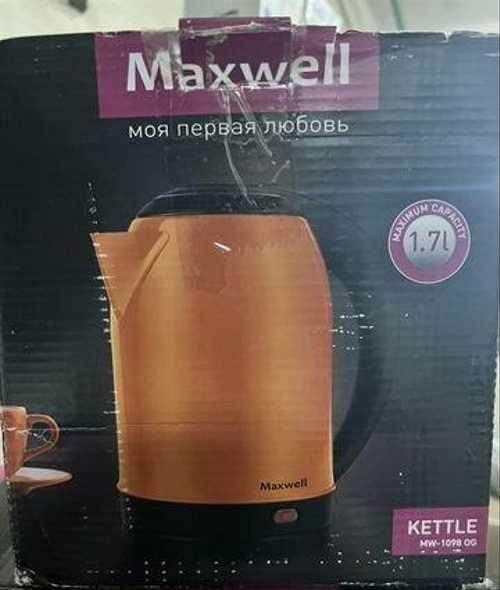 Электрочайник Maxwell MW-1098 OG