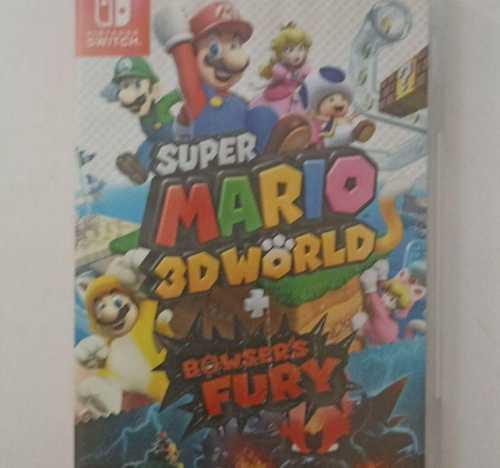 Игра для nintendo switch Super Mario 3D World