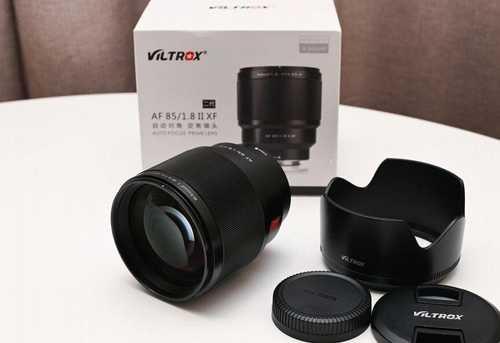 Объектив Viltrox AF 85mm 1.8 II XF для Fujifilm
