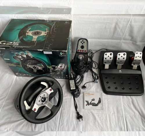 Игровой руль Logitech G25 Racing Wheel PS3/PS2/PC