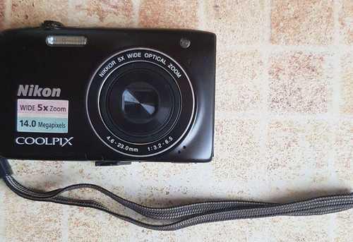 Компактный фотоаппарат nikon coolpix S3100