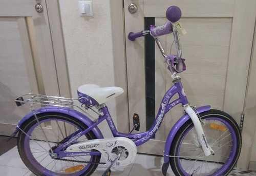 Nameless Велосипед Городской, 18" lady, фиолетовый