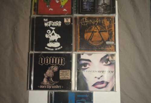 CD диски. Rock metal industrial death metal