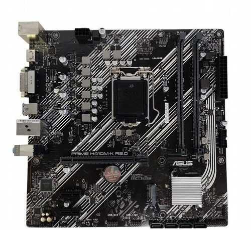 Мат.плата asus prime H410M-K (1200) (нет задней пл