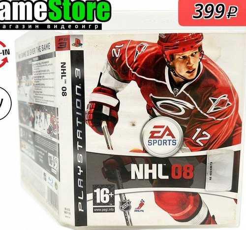 NHL 08 Английская версия PS3 б/у