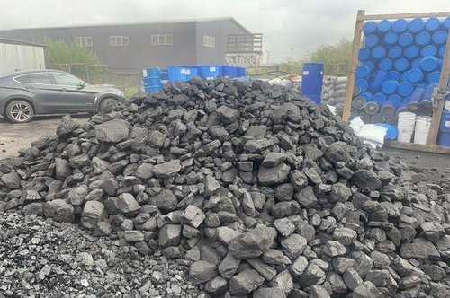 Уголь каменный в мешках 25-50мм орешек