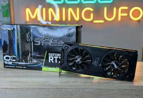 Видеокарта Palit RTX 3070 JetStream OC с коробкой