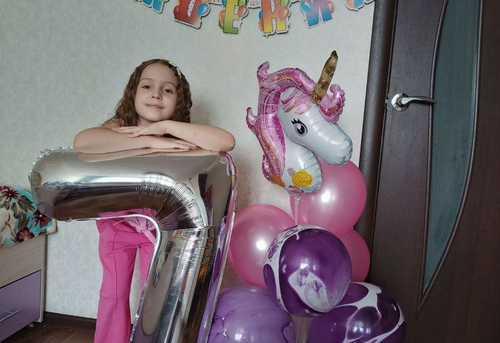 Цифра 7 на день рождения