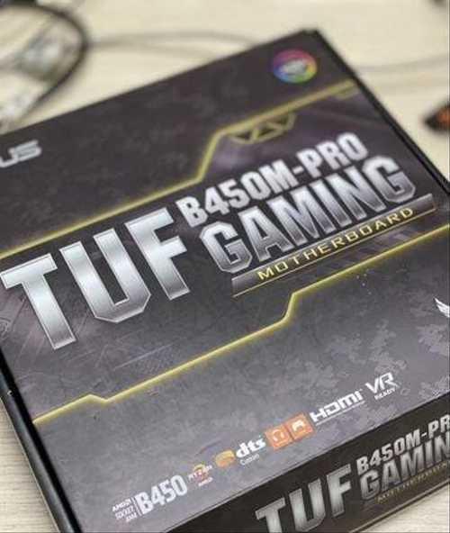 Топовая плата AM4: Asus TUF B450M-PRO Gaming
