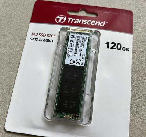 Ssd transcend m2 820s SATA 120gb