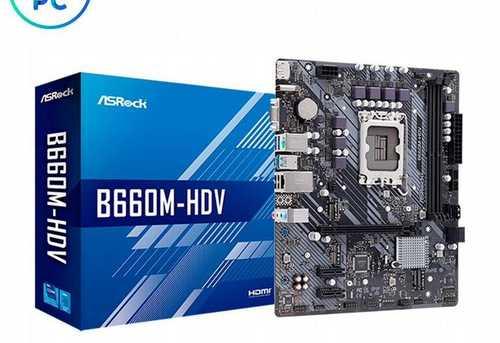 Материнская плата LGA1700 ASRock B660M-HDV