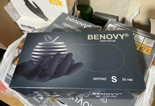 Перчатки нитриловые benovy