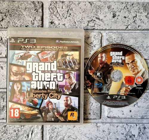 GTA Episodes From Liberty City на PS3