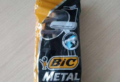 Мужская одноразовая бритва BIC Metal