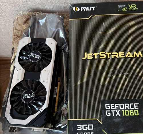 Видеокарта Palit gtx 1060 3gb JetStream