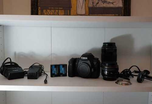 Комплект Canon eos 6d с 2 объективами