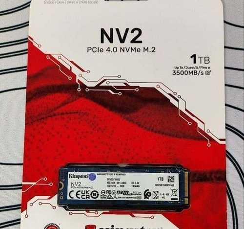 SSD M2 Kingston NV2 1TB nwme (Новый)