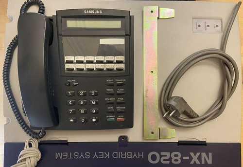 Мини атс Samsung NX-820 и системный телефон NX-12E