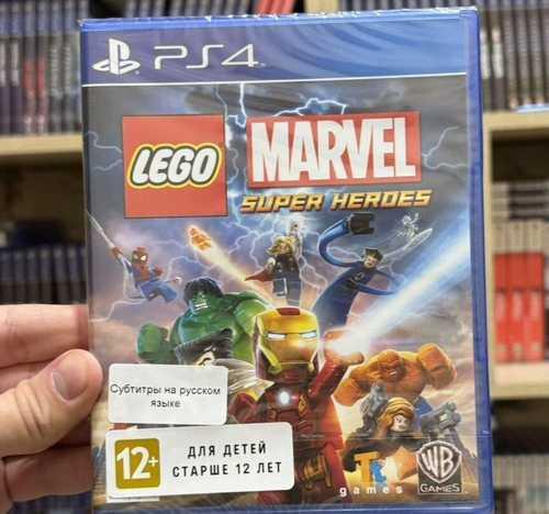 Lego super heroes ps4 новый