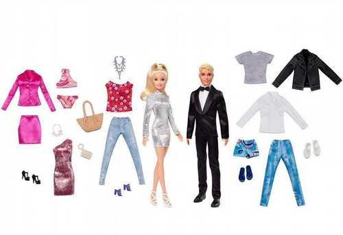 Новые Barbie и кен с одеждой и аксессуарами