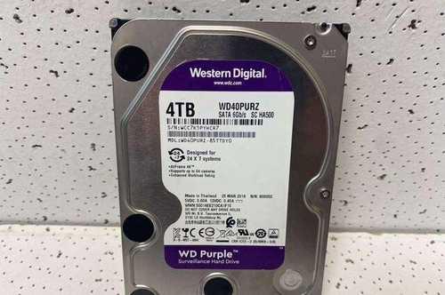 Жесткий диск 4Tb wd40purz