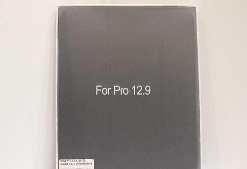 Чехол-Книжка на iPad Pro 12.9 (2022) Чёрная