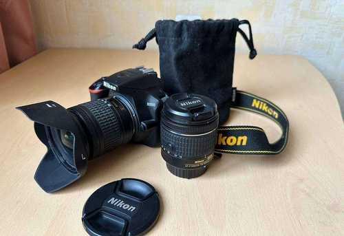 Зеркальный фотоаппарат nikon d3500