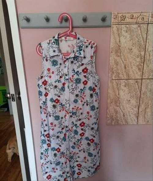 Летнее платье рубашка Koton