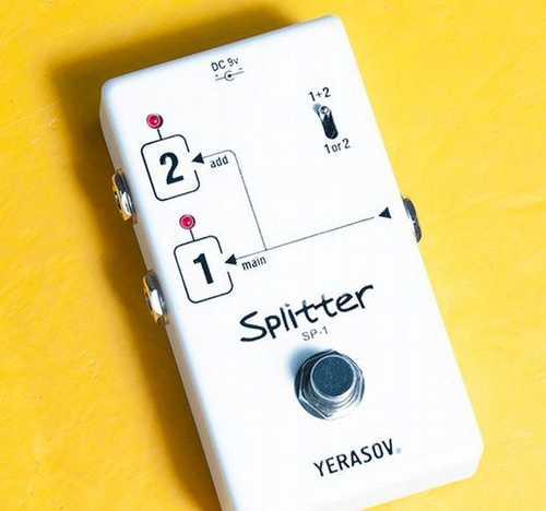 SP-1 Splitter Педаль эффектов, Yerasov