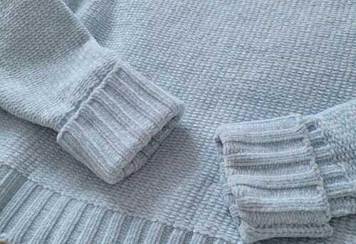 Джемпер свитер мягкий для девочки р.128-134